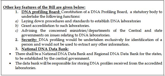 DNA Technology (Use and Application) Regulation Bill, 2018: An Analysis ...