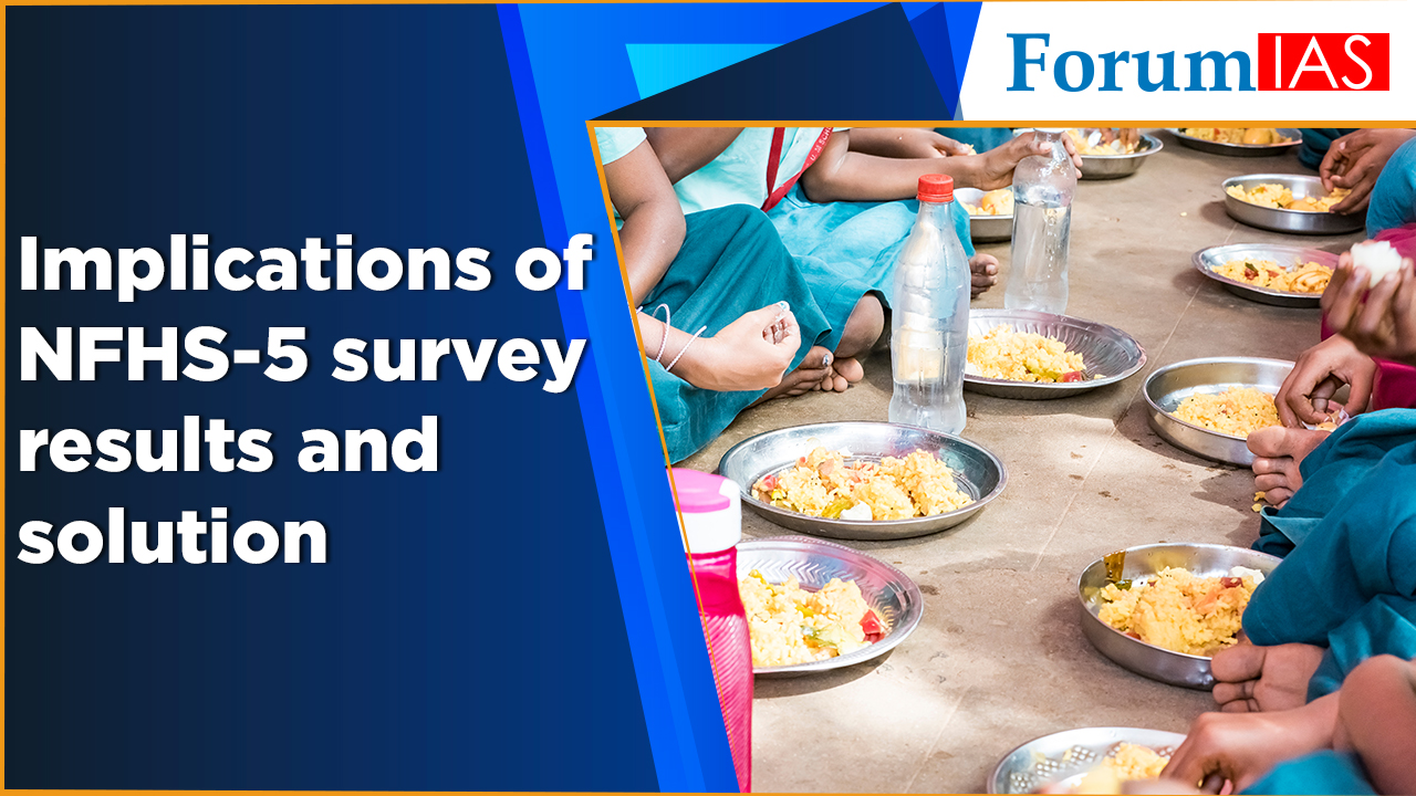 What are the implications of Initial NFHS-5 results? |ForumIAS