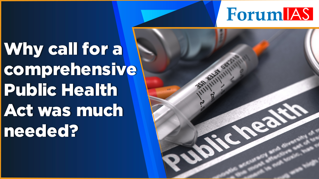 What is Public Health? &What is Public Health Act was much needed?