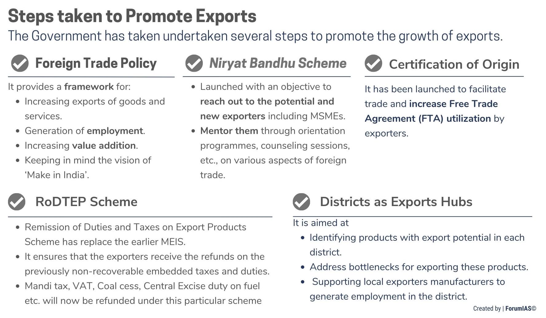 The Need for a New Foreign Trade Policy - Explained, pointwise-ForumIAS ...