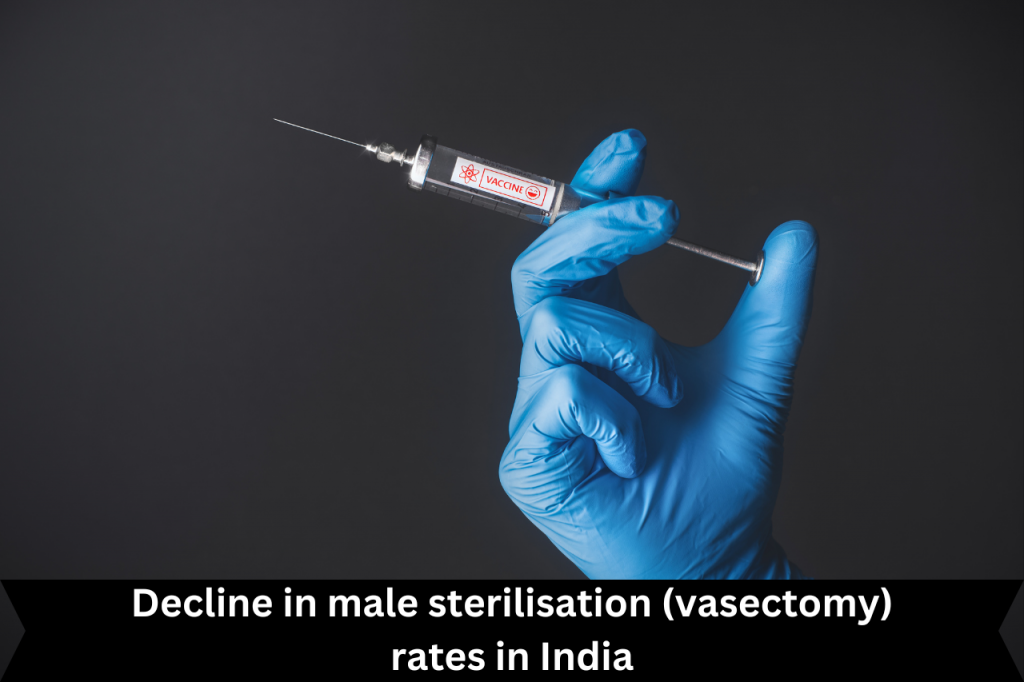 Decline in male sterilisation (vasectomy) rates in India – Free UPSC ...
