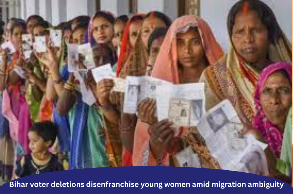 Bihar voter deletions disenfranchise young women amid migration ...