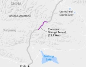 Tianshan Shengli Tunnel and Tianshan Mountains Range |ForumIAS