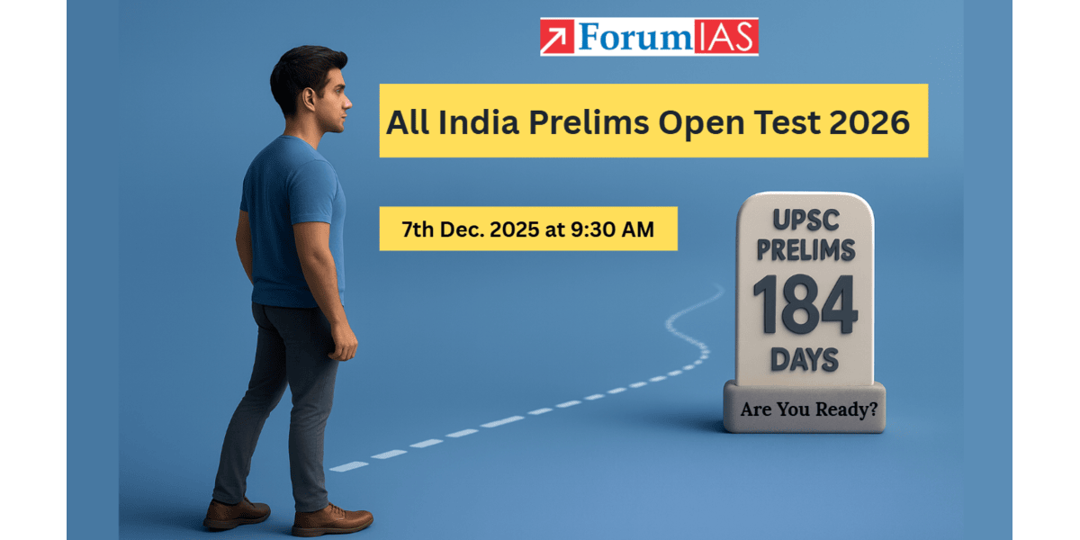 UPSC Prelims is 184 Days Away — Are You Ready? - ForumIAS