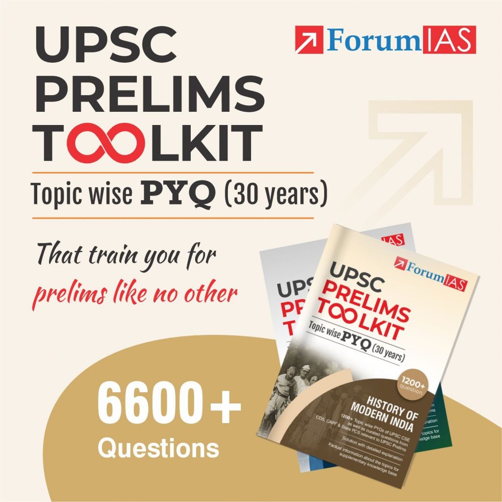 UPSC Prelims Toolkit: Topic Wise PYQ (30 Years) – Ultimate Pack of 6 ...
